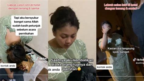 Labrak Calon Istri Selingkuh Di Hotel Pria Ini Tak Pakai Emosi Cewek Panik Daster Sampai