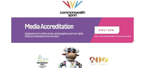 Media Accreditation Birmingham 2022