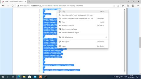 Mssql Database Layout For Ozeki 10 Softwares