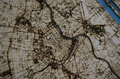 Vintage Tennis Racket Map Vintage Tennis Racket Map