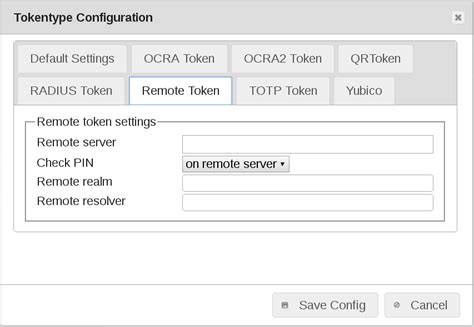 5 1 Tokentype Configuration LinOTP 2 10 1 2 Documentation