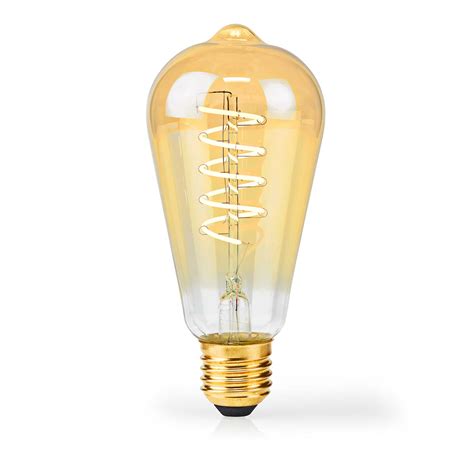 Led Filament Bulb E St W Lm K Dimmable Extra Warm White Retro