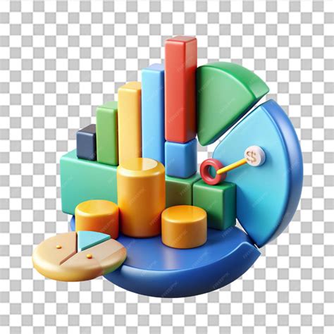 3d Pie Charts And Diagram Icons Charts And Graphs Pie Line Candlestick Chart Planning And