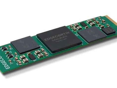 edgecortix unveils the 60 tops sakura ii accelerator optimized for on