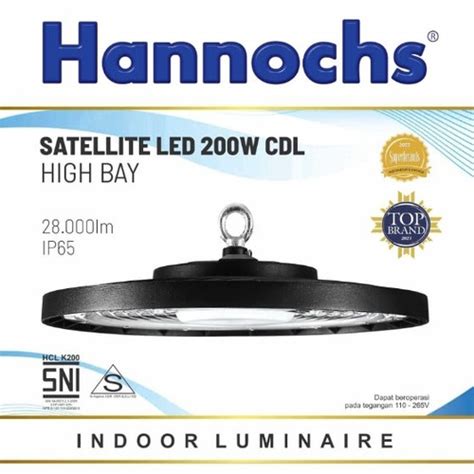 Jual Hannochs Led Highbay Satellite Led Watt Super Terang Peternakan Kota Medan