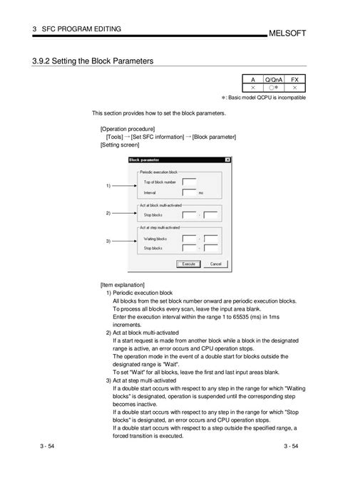 Sequential Function Chart Manual Programming