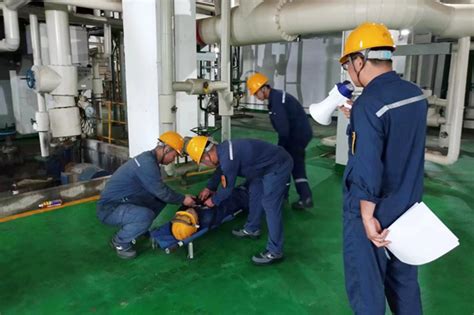 宁国海创开展机械伤害事故应急演练活动 员工风采 中国海螺创业控股有限公司