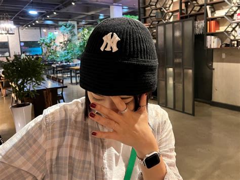 여성 챙모자 Mlb 버킷햇 니트돔햇 갖고싶었지 네이버 블로그