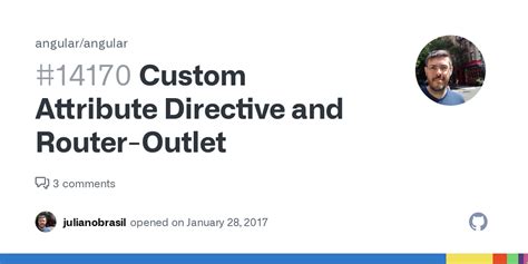 Custom Attribute Directive And Router Outlet Issue Angular Angular GitHub