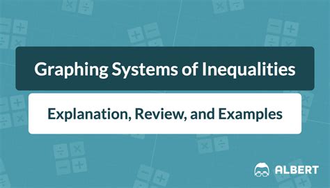 graphing systems of inequalities explanation review and examples
