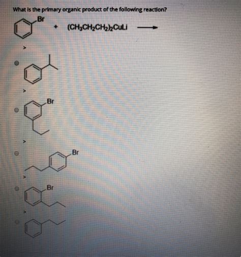 Solved What Is The Product Of The Following Reaction 1 Lda