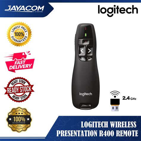 Logitech R400 Wireless Presentation Remote