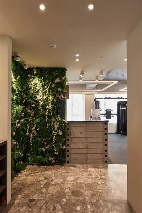 깔끔한 30평 피트니스 센터 인테리어 용인 기흥구 중동