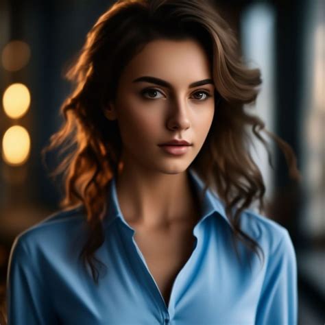 девушка с русыми волосами