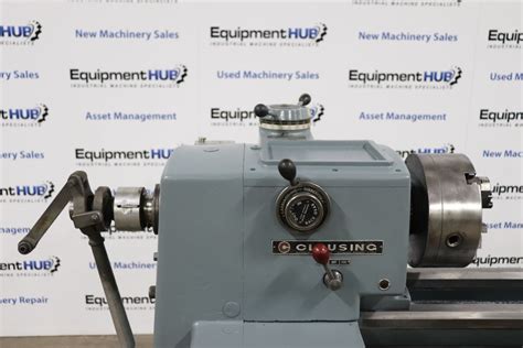 Clausing 6913 14 X 48 Variable Speed Lathe 5c Collet Closer Attachment The Equipment Hub