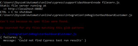 Problem With Running Test From Script · Issue 1850 · Cypress Io
