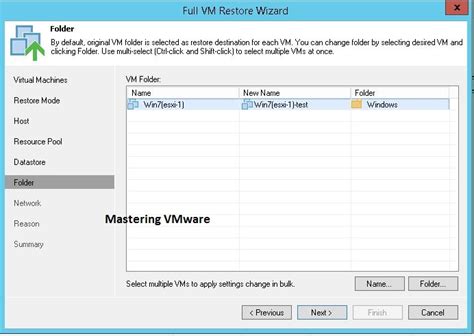 Veeam Backup Replication Restore Vm 8 Mastering Vmware