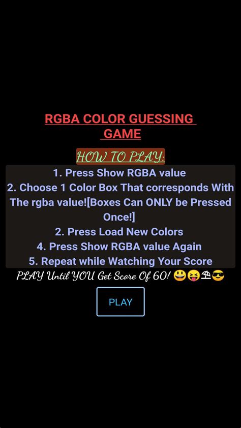 Rgb Color Guessing Game Apk للاندرويد تنزيل
