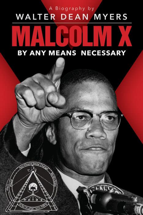 Malcolm X By Any Means Necessary By Walter Dean Myers Paperback Book