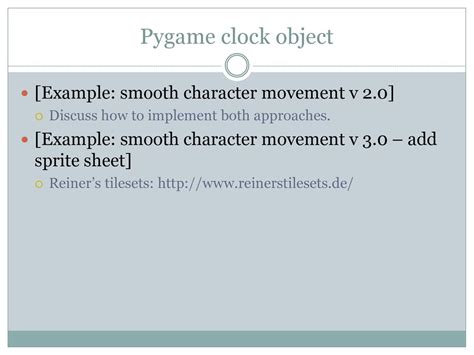 game loops part ii reference ppt download