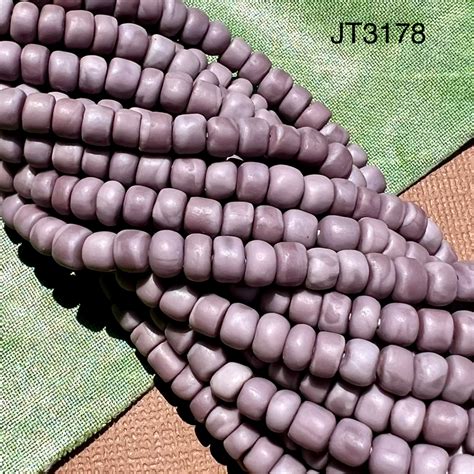 Java Glass Solid Bead Goes On