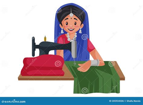 矢量图图印度古吉拉特邦女子插图 向量例证 插画 包括有 服装 图象 图画 有吸引力的 古典 字符 205934506