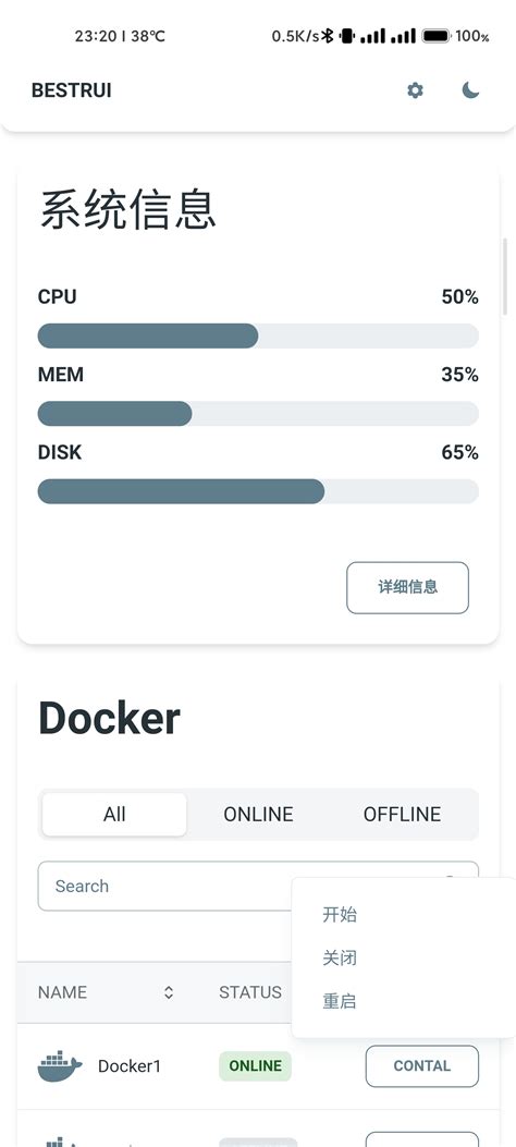 Github Bestruiruidash A Self Host Server Dash Panel