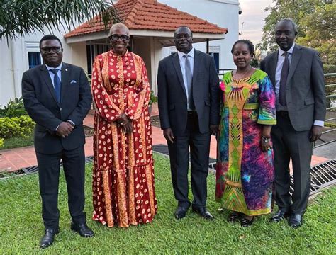 Cj Owiny Dollo Meets Undp Representative Vwede Obahor