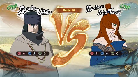Naruto Shippuden Ultimate Ninja Storm 4 Sasuke Uchiha Last Vs