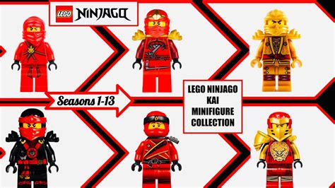 Lego Ninjago Every Kai Minifigure Off