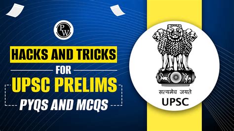 Hacks And Tricks For UPSC Prelims PYQs And MCQs PW Store