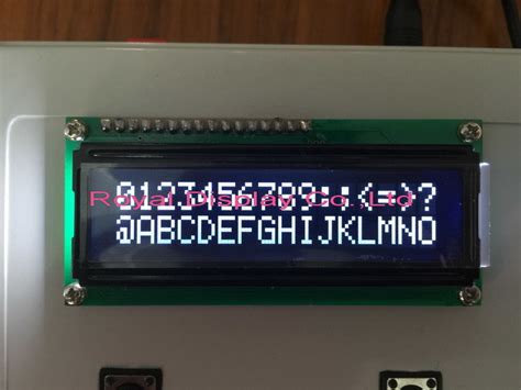 1601 Monochrome Lcd 16x1 Character Lcd Module Display Lcd Screen