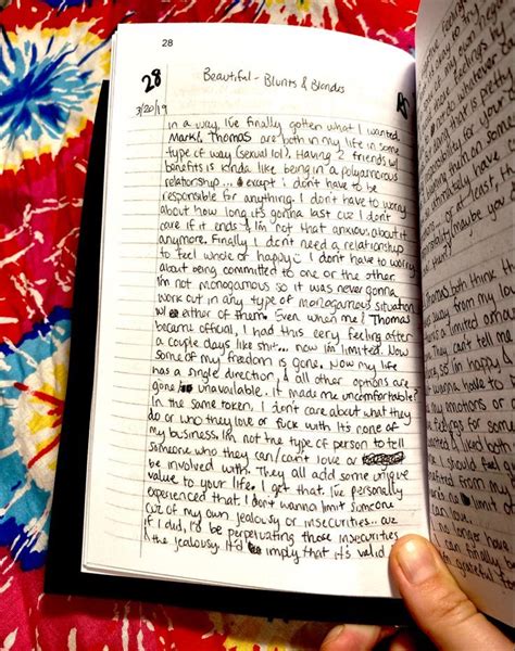 2018 2019 Used Handwritten Diary Of 23 Year Old Dina Lily Etsy
