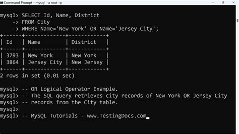 Mysql Logical Operators 2024 Testingdocs