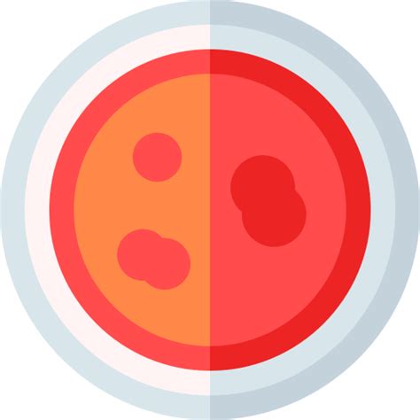 Bacteria Basic Straight Flat Icon