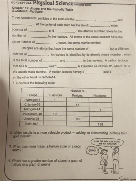 Solved And Conceptual Physical Science Practice Sheet