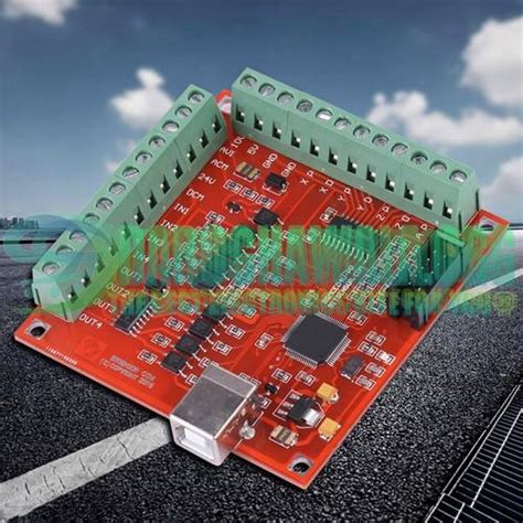 Cnc Usb Mach3 100khz Breakout Board 4 Axis Interface Driver Motion