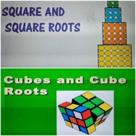 Square Roots And Cube Roots Powerpoint Presentation Ppt 8 Lessons 159 Slides
