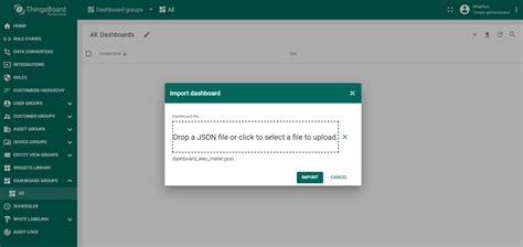 Electricity Three Phase Smart Meter Smartico E307 Telemetry Upload Thingsboard Community Edition