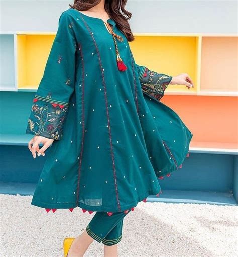 Summer Comfortable Short Frock Design Short Frock Design 2023 Short