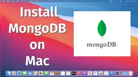 How To Install Mongodb On Mac Apple M1 Chip Youtube