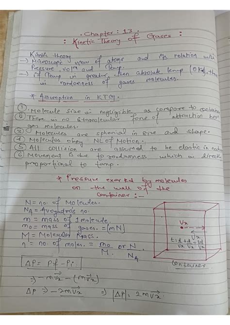 Solution Kinetic Theory Of Gas Ktg Physics Class 11 Studypool
