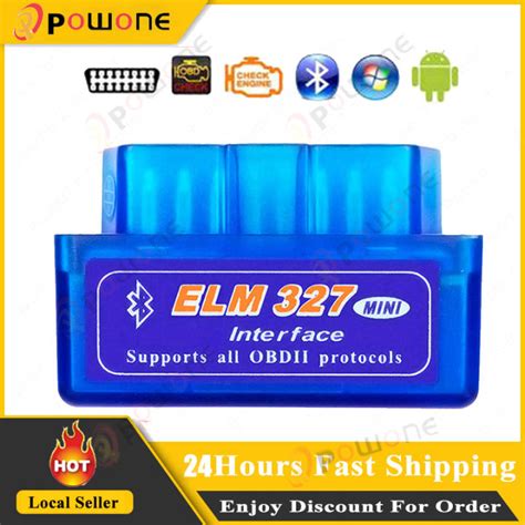 Obd Mini Elm327 Wifi Bluetooth Obd2 V2 1 Auto Scanner Obdii 2 Car Tester Scan Diagnostic Tool