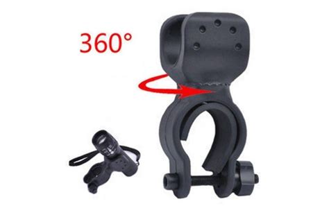 Универсальное поворотное велокрепление для фонаря №2