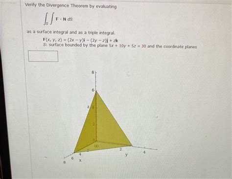 Solved Verify The Divergence Theorem By Evaluating ∫s∫f⋅nds