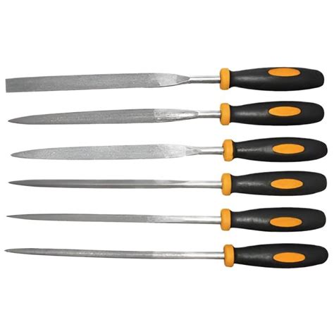 6 Pcs File Set Heavy Duty Ingco Np