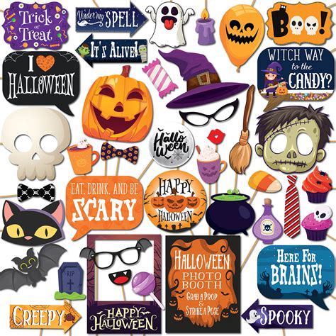 Halloween Printable Photo Booth Props Printable Halloween