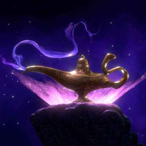 Genie Lamp Art