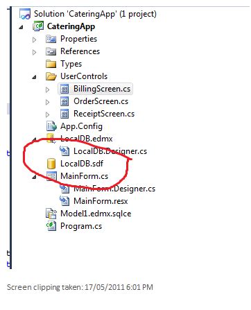 Net Sql Server CE In A Visual Studio Project Suddenly Losing Data Stack Overflow