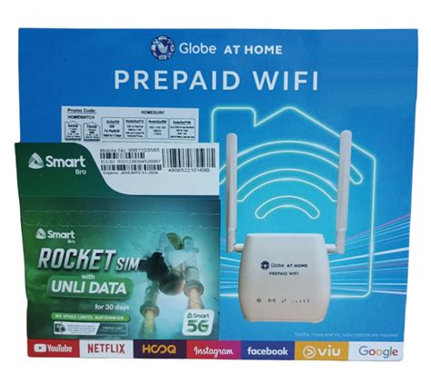 OPENLINE Globe At Home Prepaid WiFi Router Modem W ROCKET Sim UNLI Data Days Lazada PH